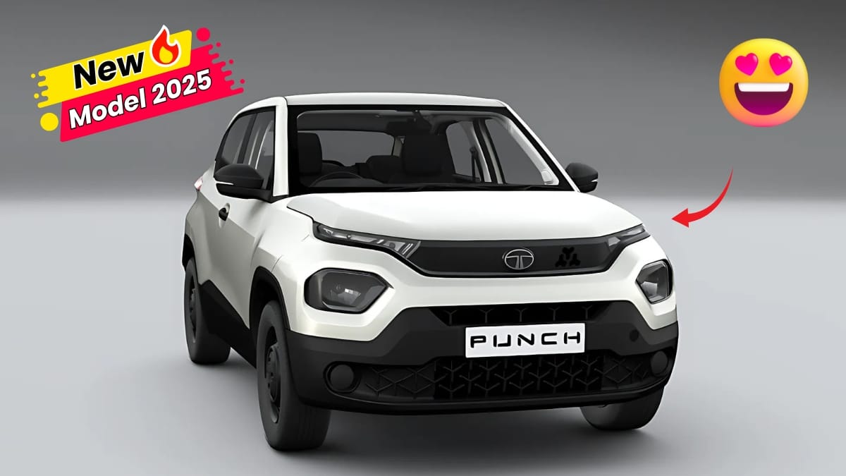 Tata Punch New Car Model 2025: लाख रुपए की कीमत पर स्टाइलिश SUV अब और ...